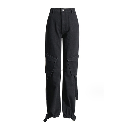 Custom Multi-pocket slacks woman-pants Manufacturers-Low MOQ manufacturer