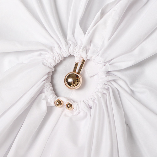 Custom Circle splicing fashion dress-custom dress-Low MOQ manufacturer